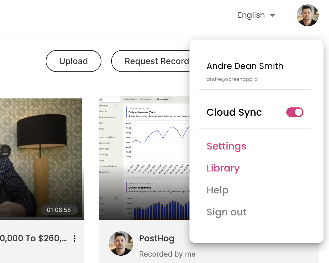 ScreenApp Help Articles